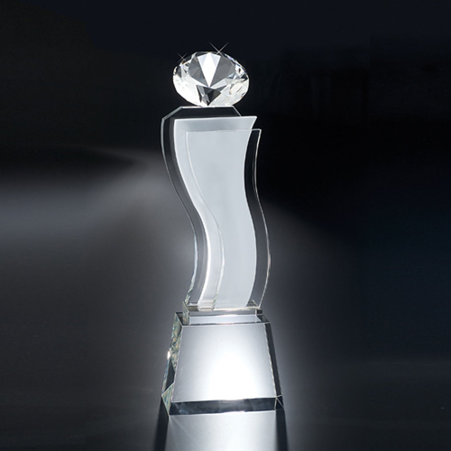 Shop Diamond Crystal Award | Black Diamond Award | Designs Engraved